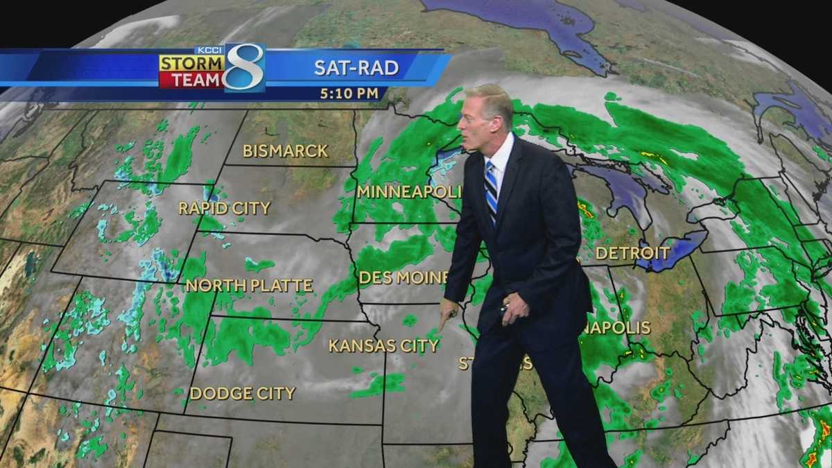 KCCI video weather forecast