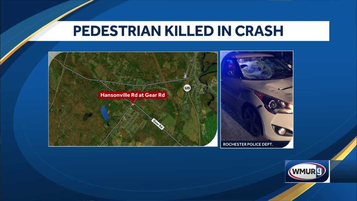 Car hits, kills pedestrian in Rochester, New Hampshire, police say Car hits, kills pedestrian in Rochester, New Hampshire, police say