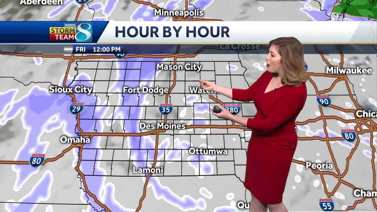 Blizzard conditions continue Friday morning