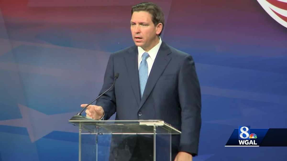 Gov. Ron DeSantis comes to Pennsylvania for a book signing