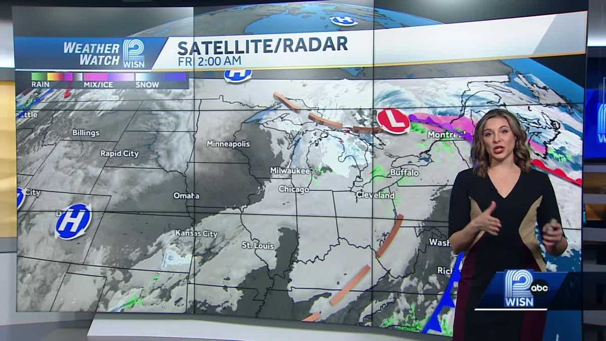 Friday Weather: Possible slick spots