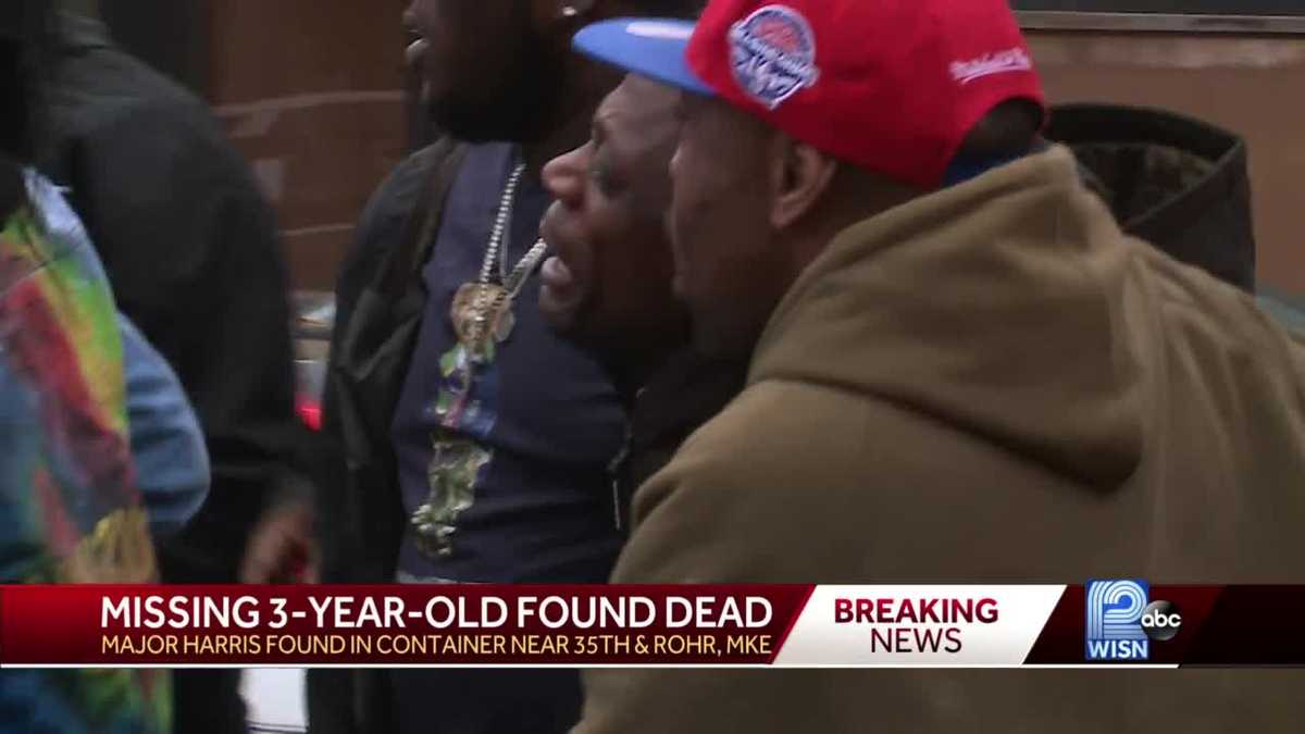 Major Harris' father breaks down after hearing his son was found dead