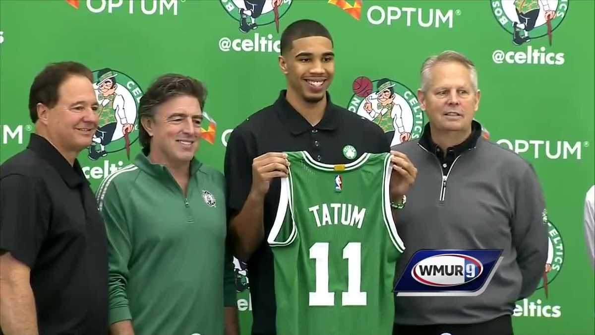 Celtics introduce Tatum