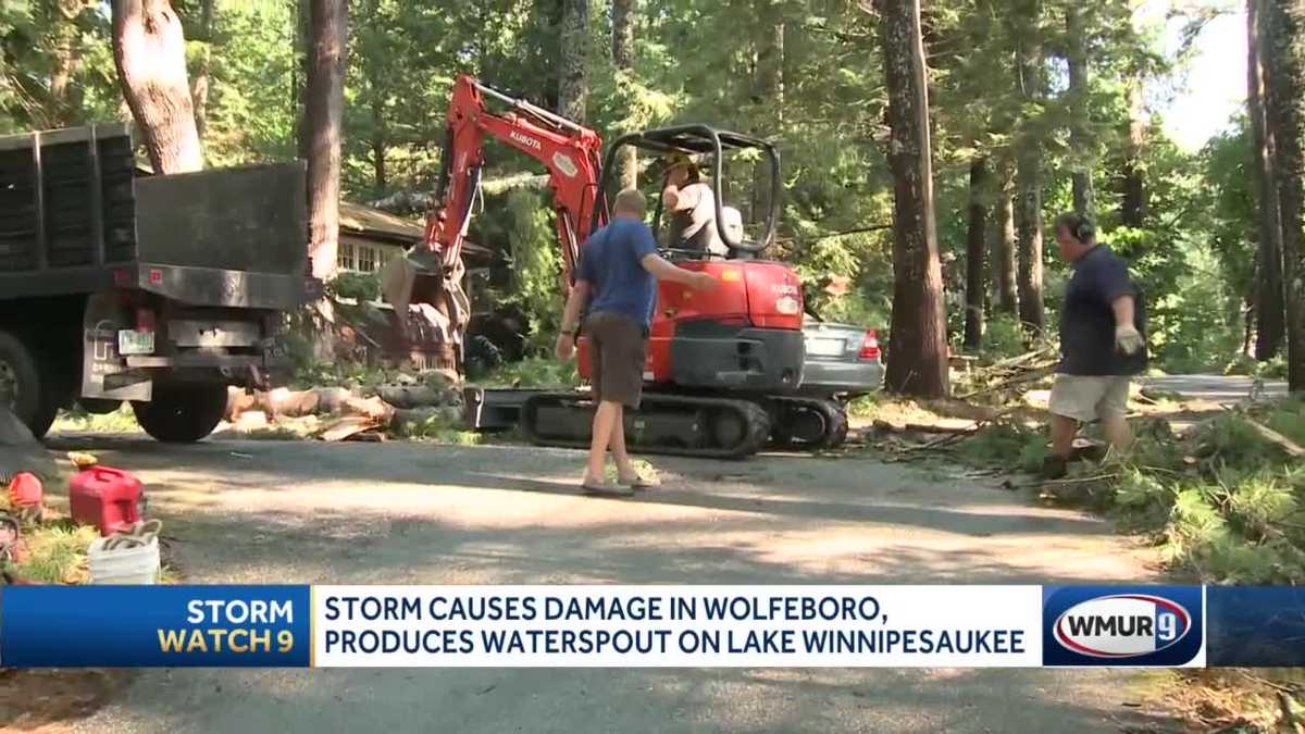 National Weather Service confirms tornado in Center Ossipee Saturday ...