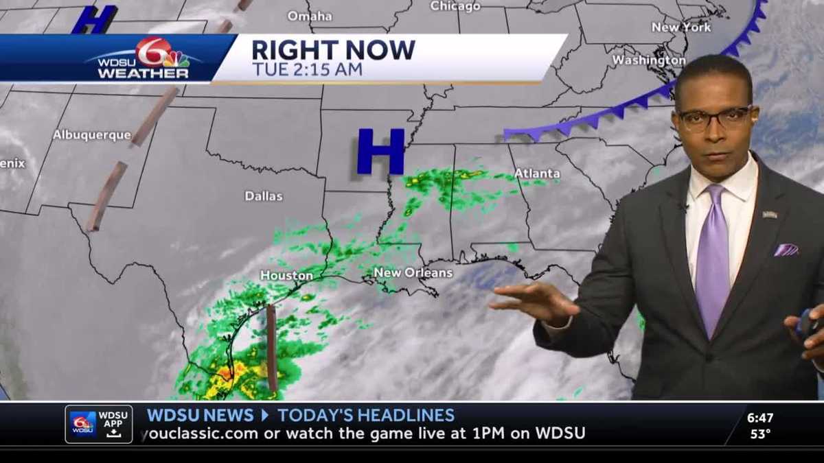 A cloudy and chilly Tuesday