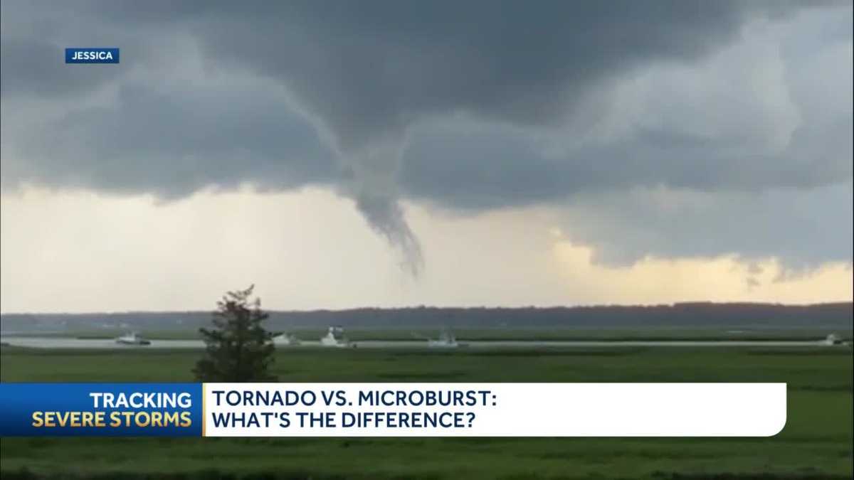 NH weather: What's the difference between tornadoes, microbursts?