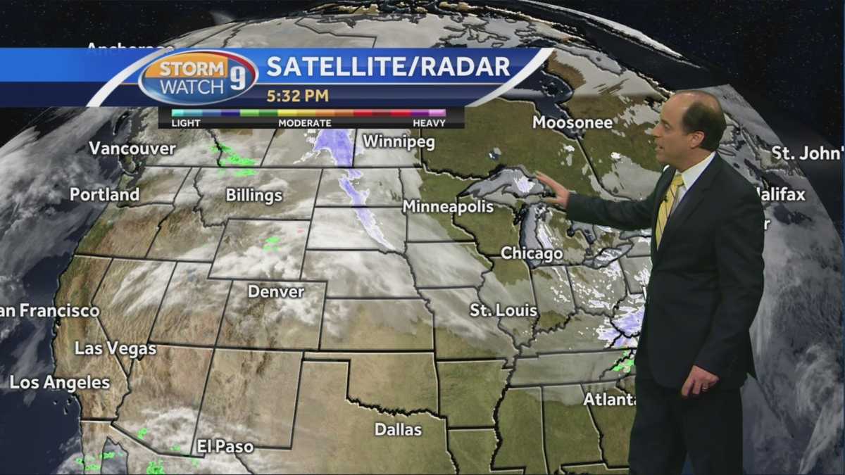 Update: Snow falling steadily