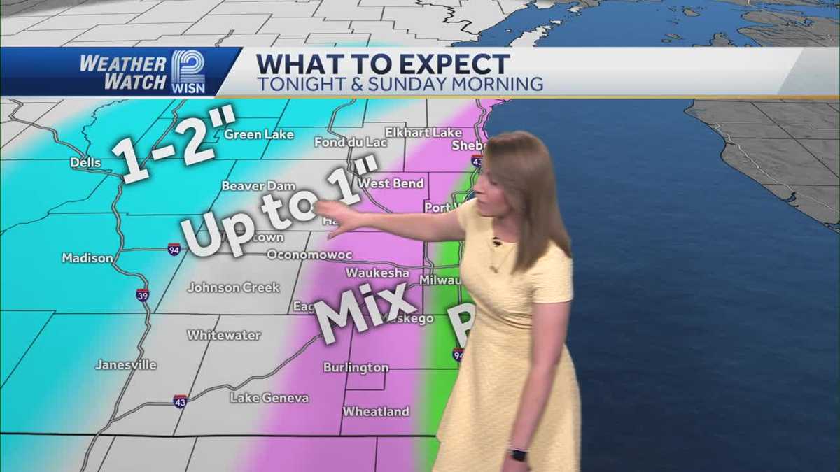 Weather: Rain & Snow continue this morning