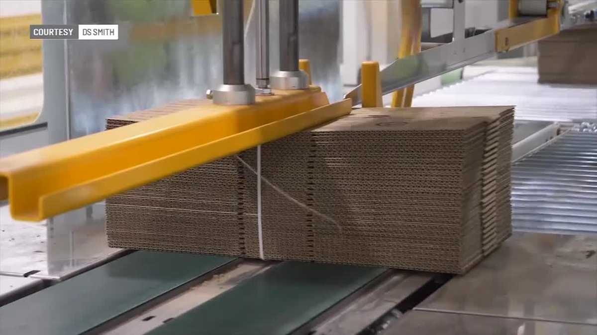 Take a look at how this company is making cardboard 