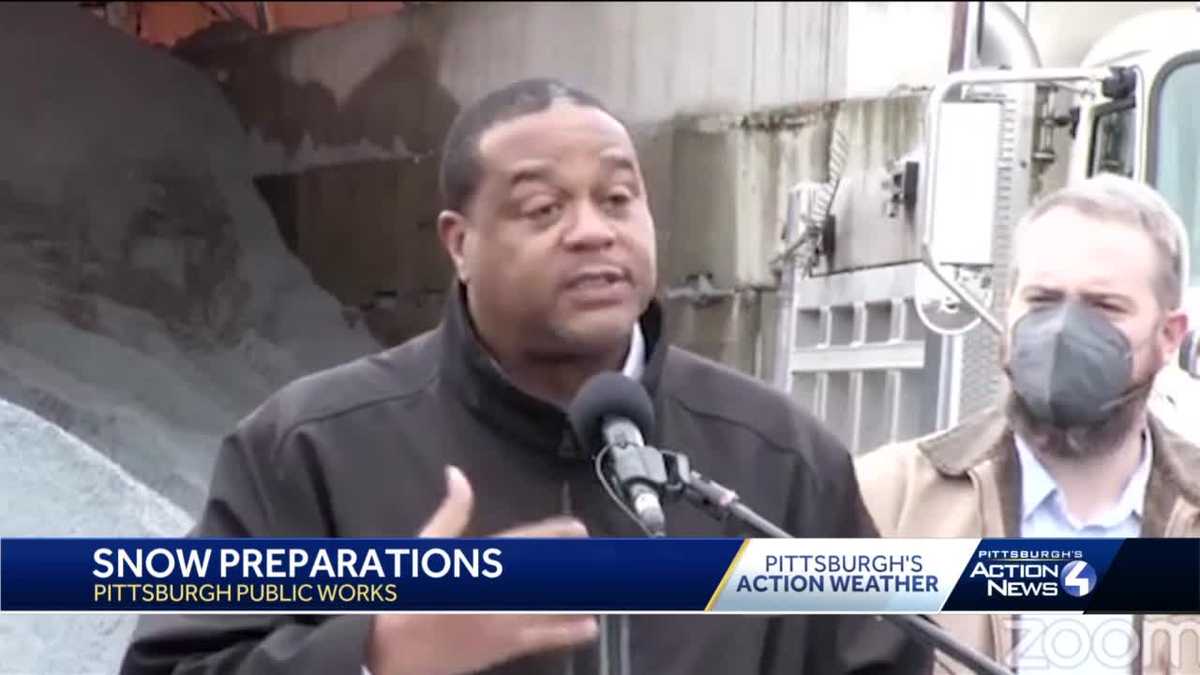 Pittsburgh mayor discusses preparations for winter storm
