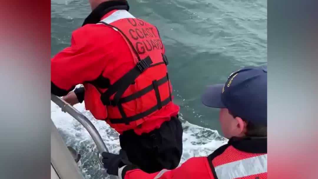 Video Coast Guard Rescues Kayaker In Bodega Bay