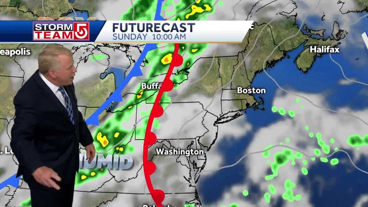 Video: Perfect Saturday; Clouds arrive Sunday