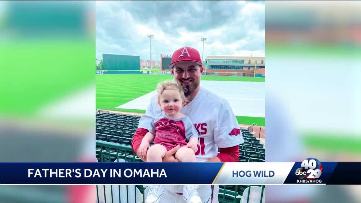 Hog baseball manager's baby due week of World Series final