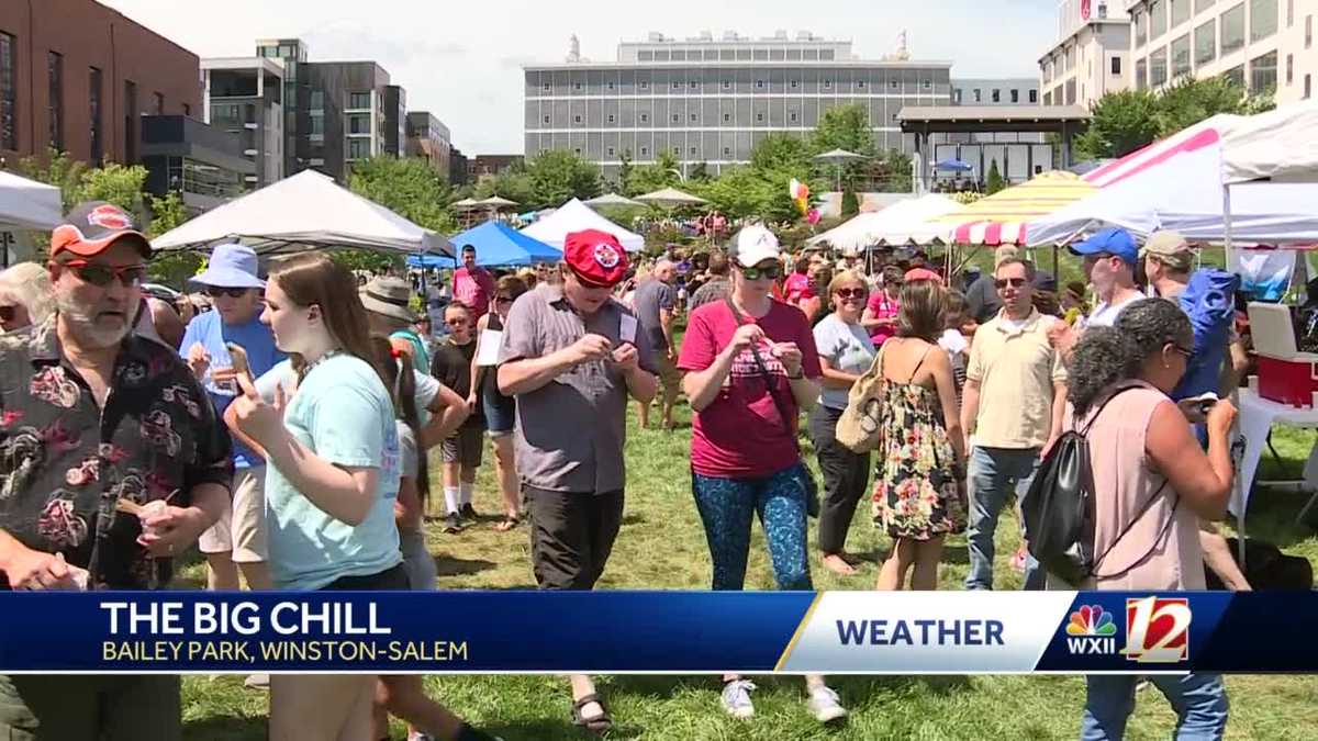 WATCH: Hundreds celebrate National Ice Cream Day at Big Chill event in ...