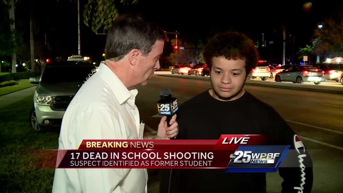 Student describes moment shooting happened