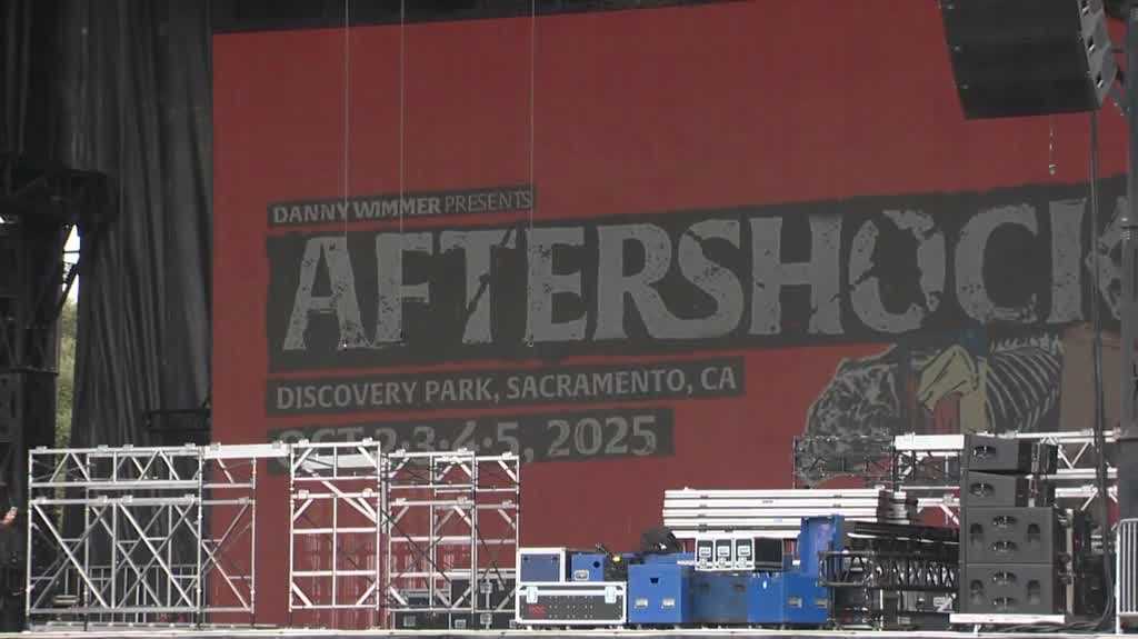 Final touches in Discovery Park as Aftershock music festival gets ready ...
