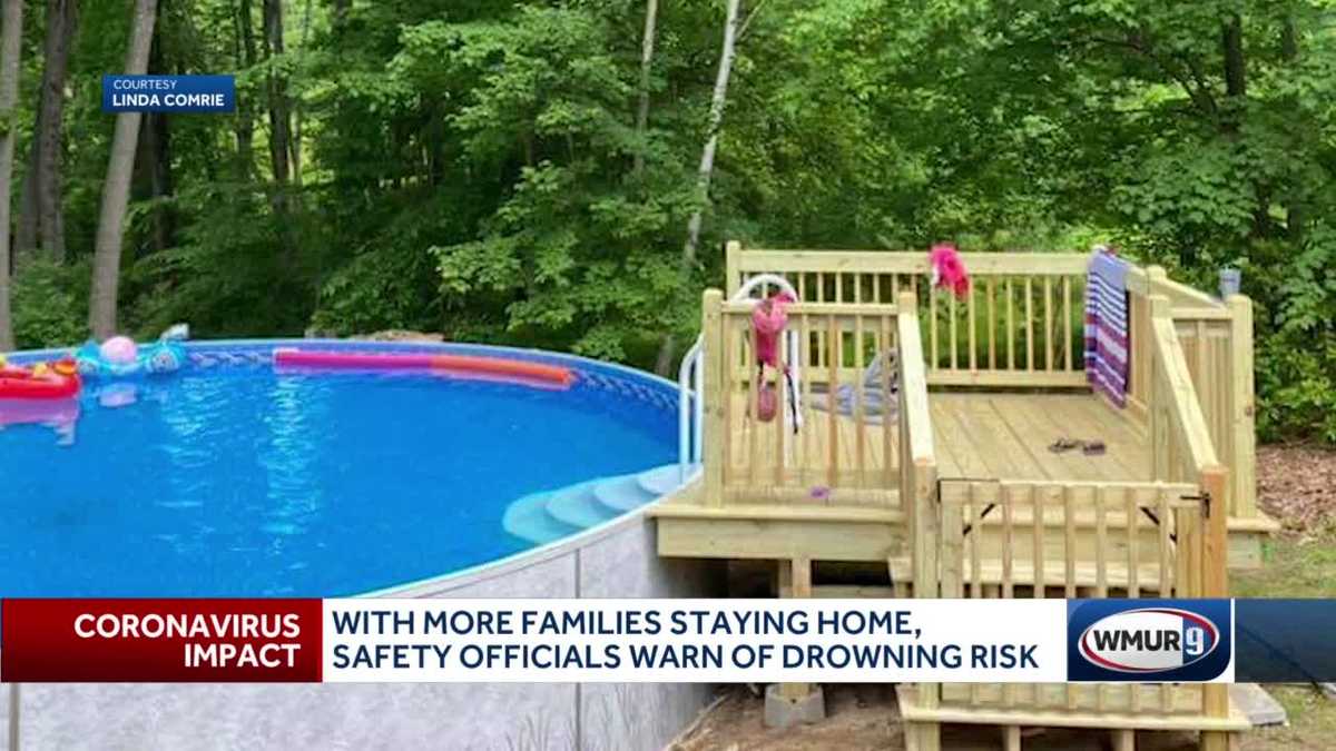 With more families staying home, safety officials warn of backyard pool ...