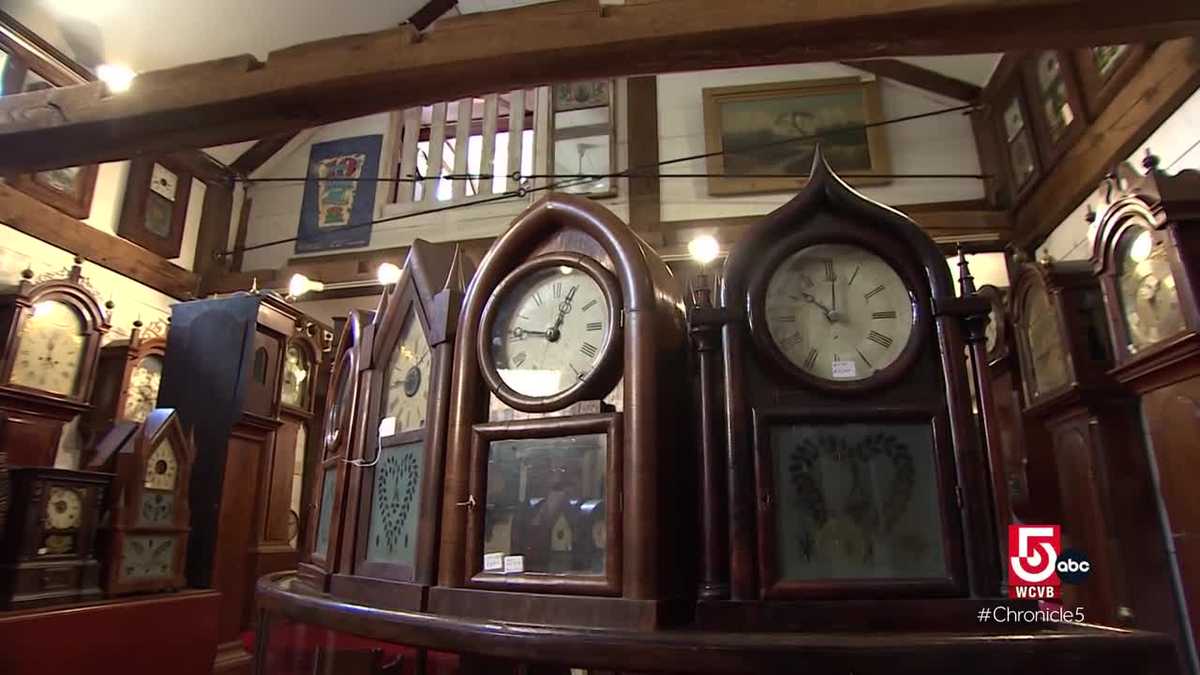 Local antique clock store boasts historic collection