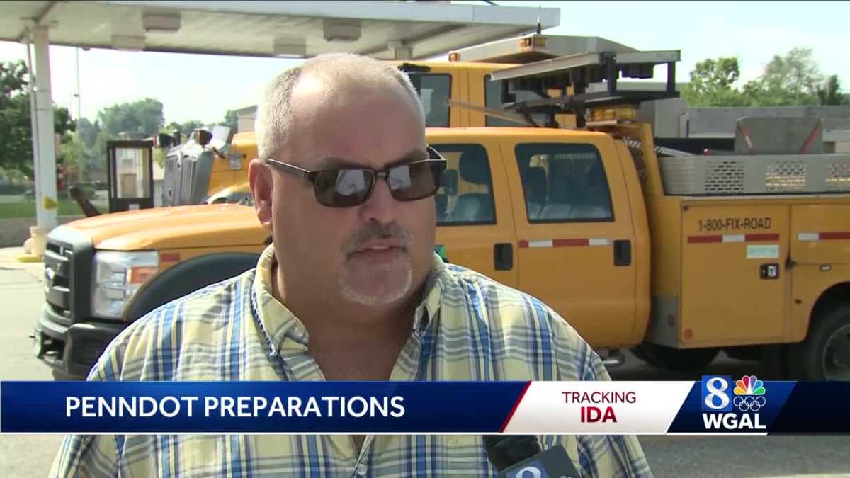 Pennsylvania Department of Transportation gets ready for Ida