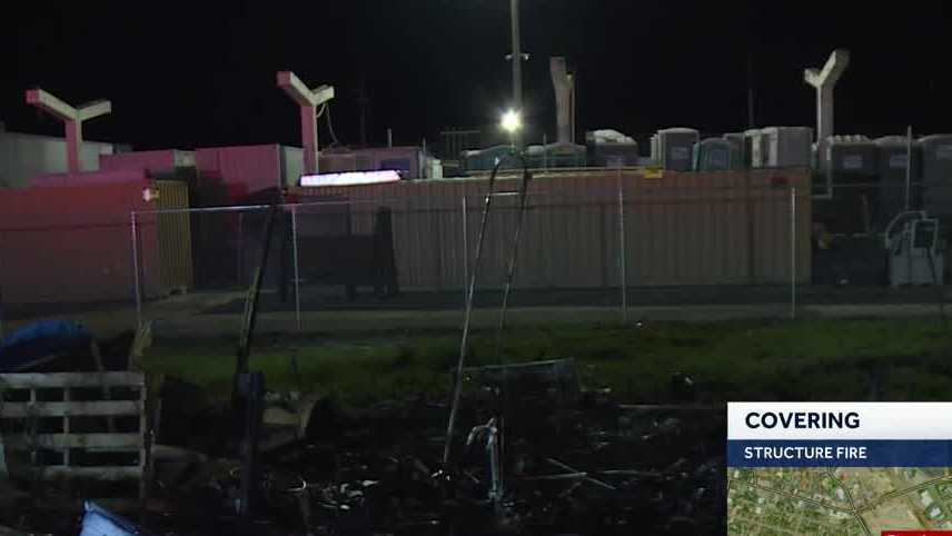 Fire at Salinas homeless encampment contained without injuries