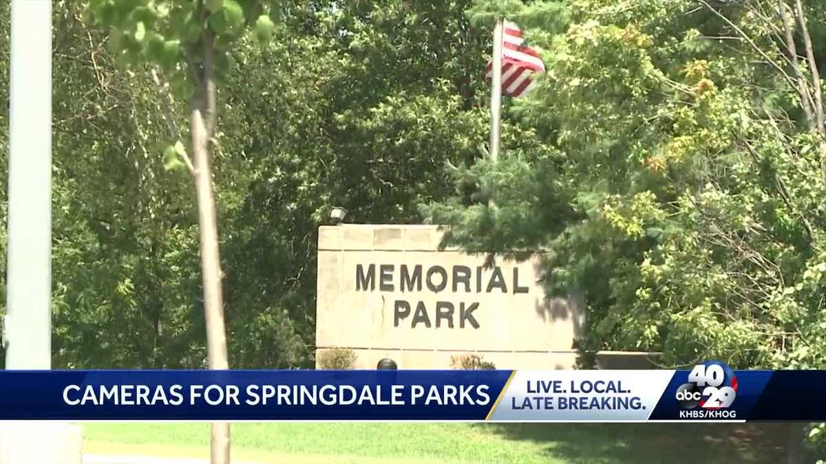 Springdale City Council to install cameras in parks