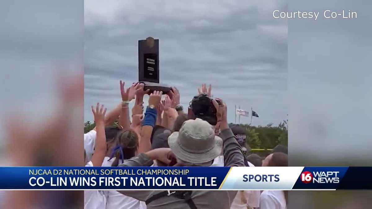 Co-Lin CC Softball wins first ever national title