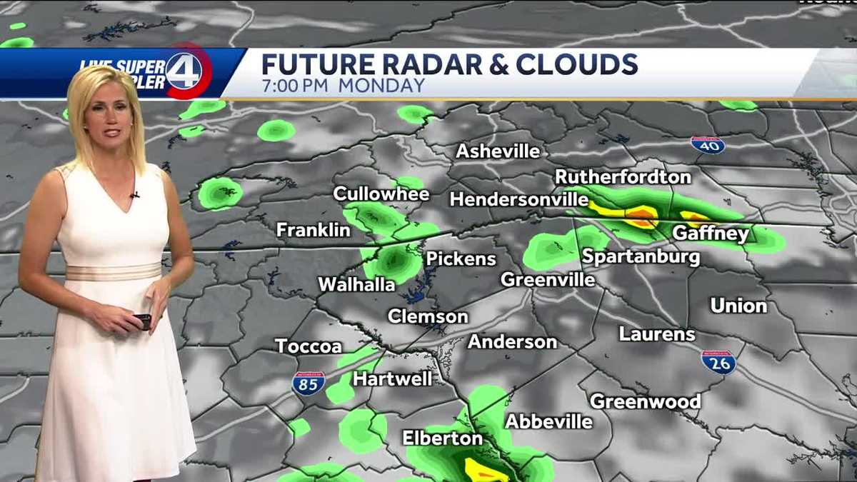 Videocast: Isolated, afternoon storms Videocast: Isolated, afternoon storms
