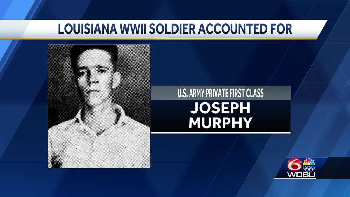 Louisiana World War II soldier remains found