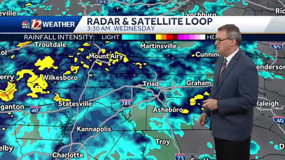 WATCH: Rainy weather raises flooding risk