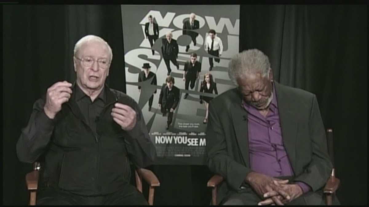 Morgan Freeman falls asleep during interview