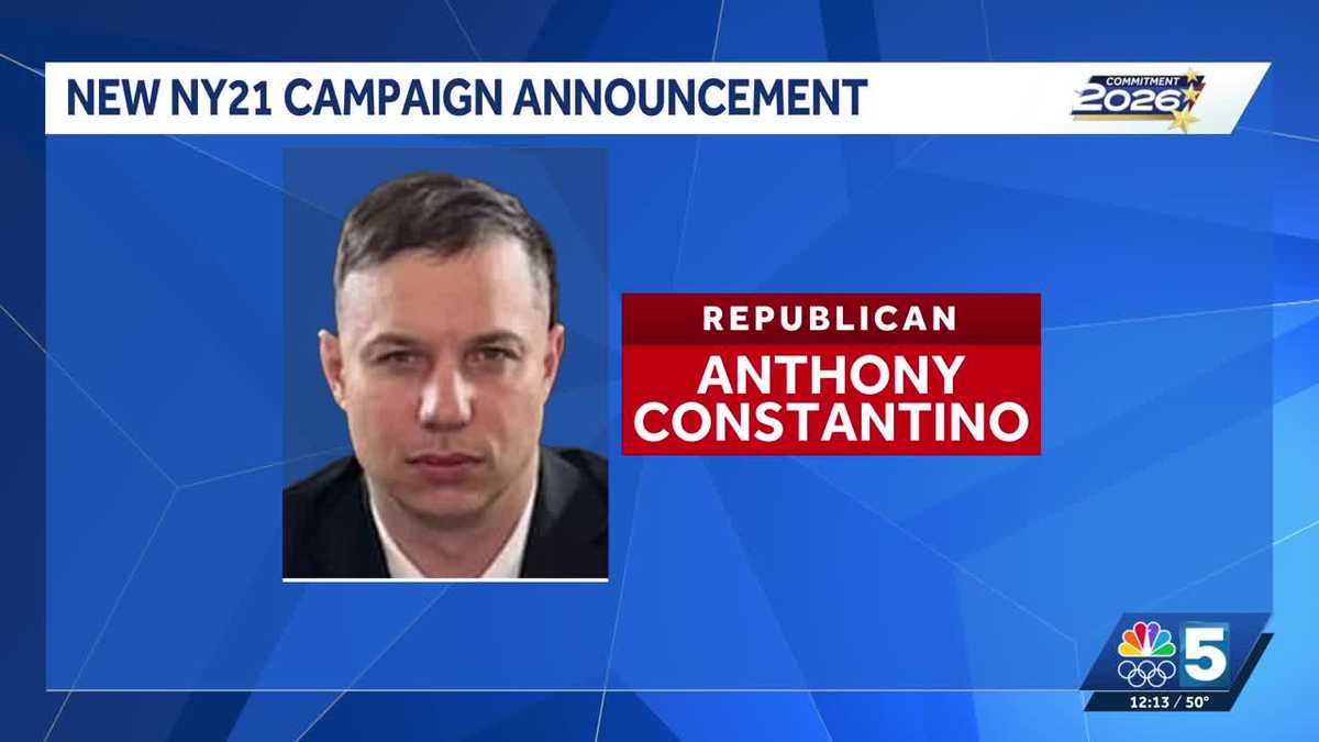 Anthony Constantino announces campaign for NY-21 congressional seat