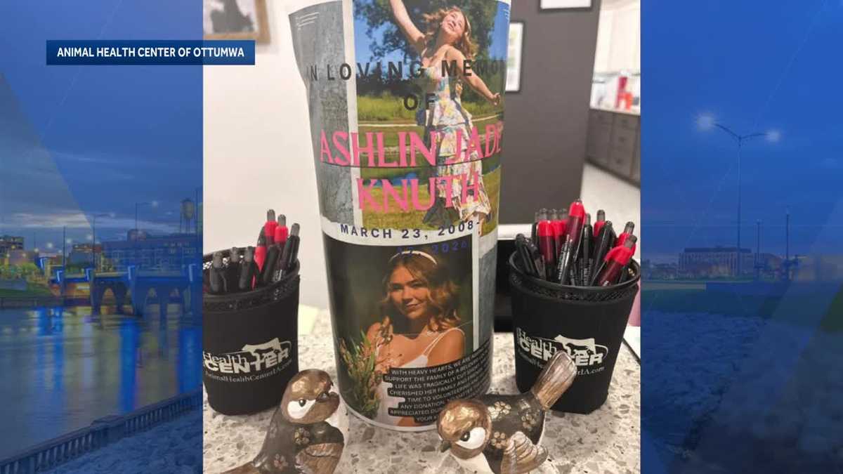 Pink tributes for high school graduate killed in crash