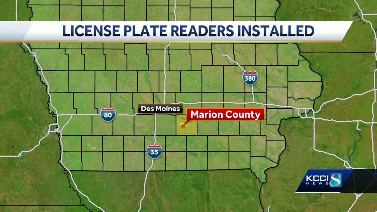 License plate readers installed in Marion County