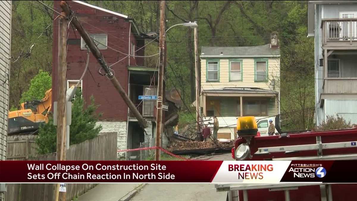 Wall collapse on construction site sets off chain reaction in North Side