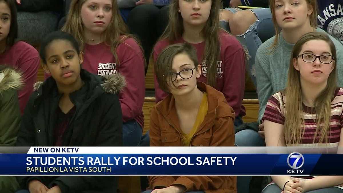 Students rally for school safety