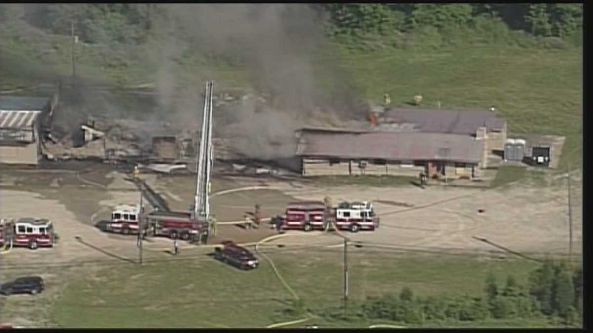 Fire damages three buildings in Bullitt County