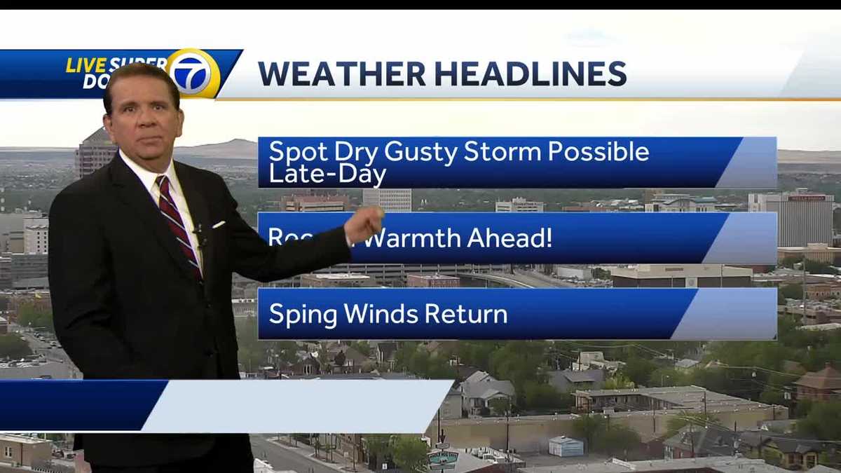 Chief Meteorologist Joe Diaz talks about record warmth and when the ...