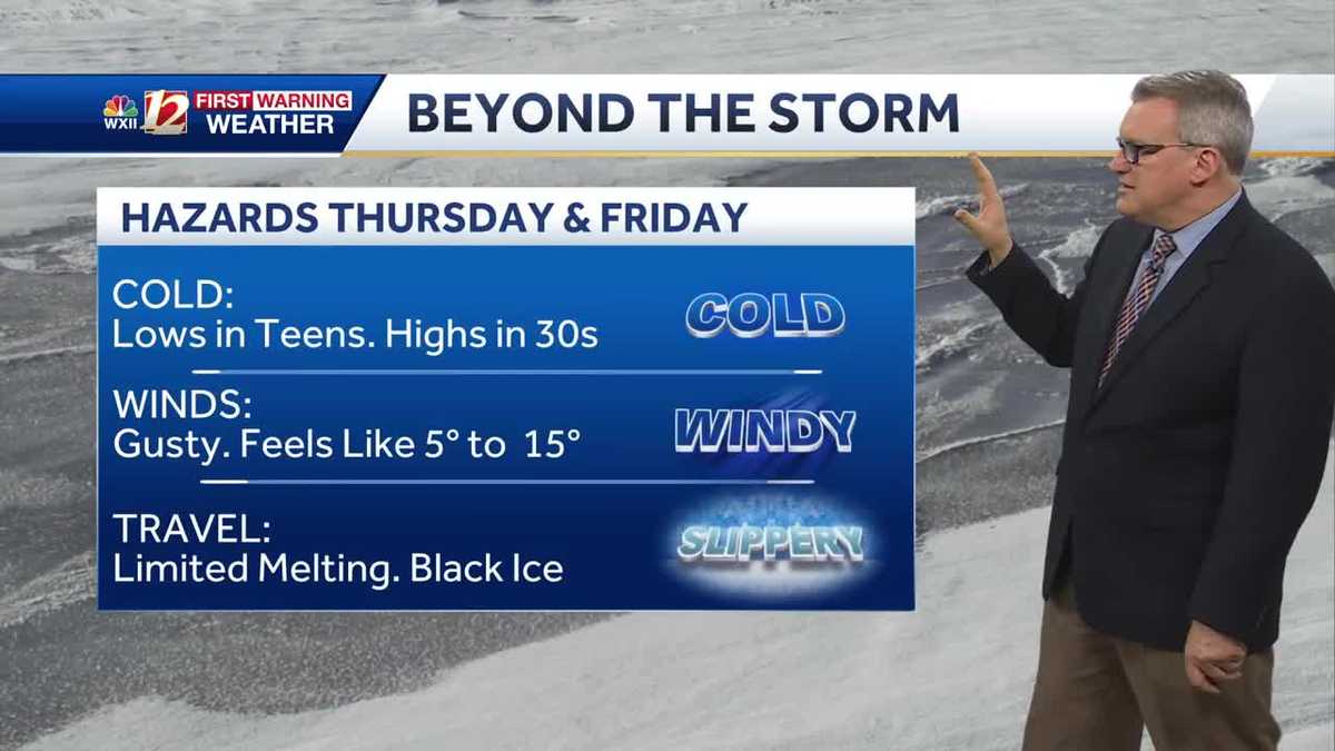 Triad winter storm likely to have significant impact this week (Feb 18 ...
