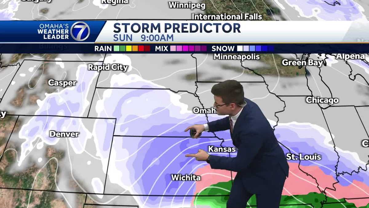 Omaha morning weather forecast for Friday, January 3
