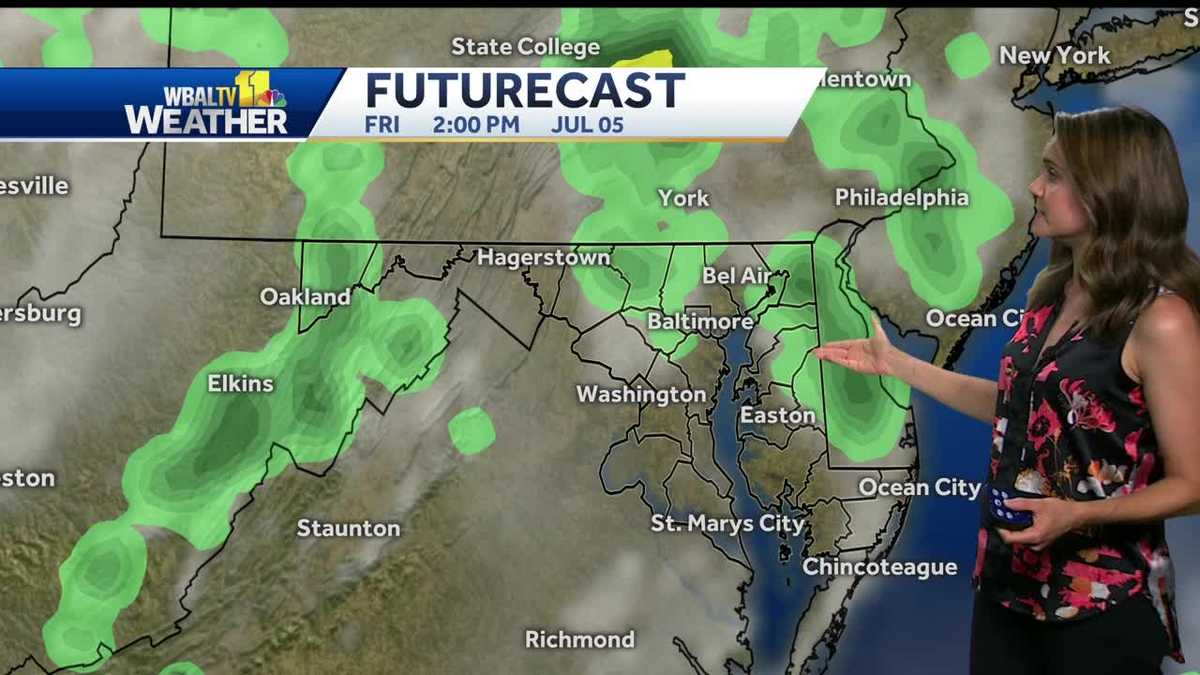 Localized flooding possible from storms