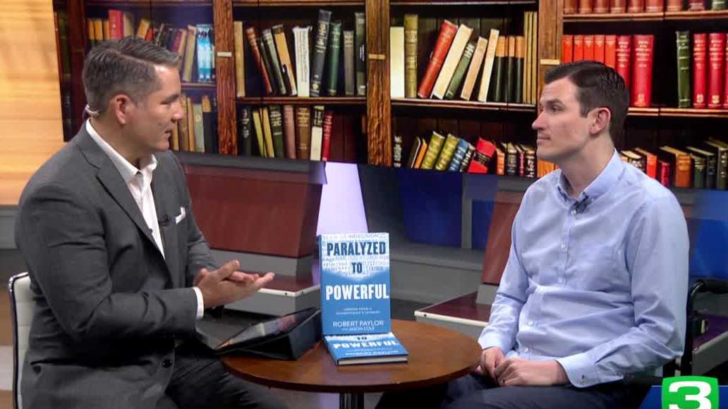 Robert Paylor details his inspirational story with 'Paralyzed to ...