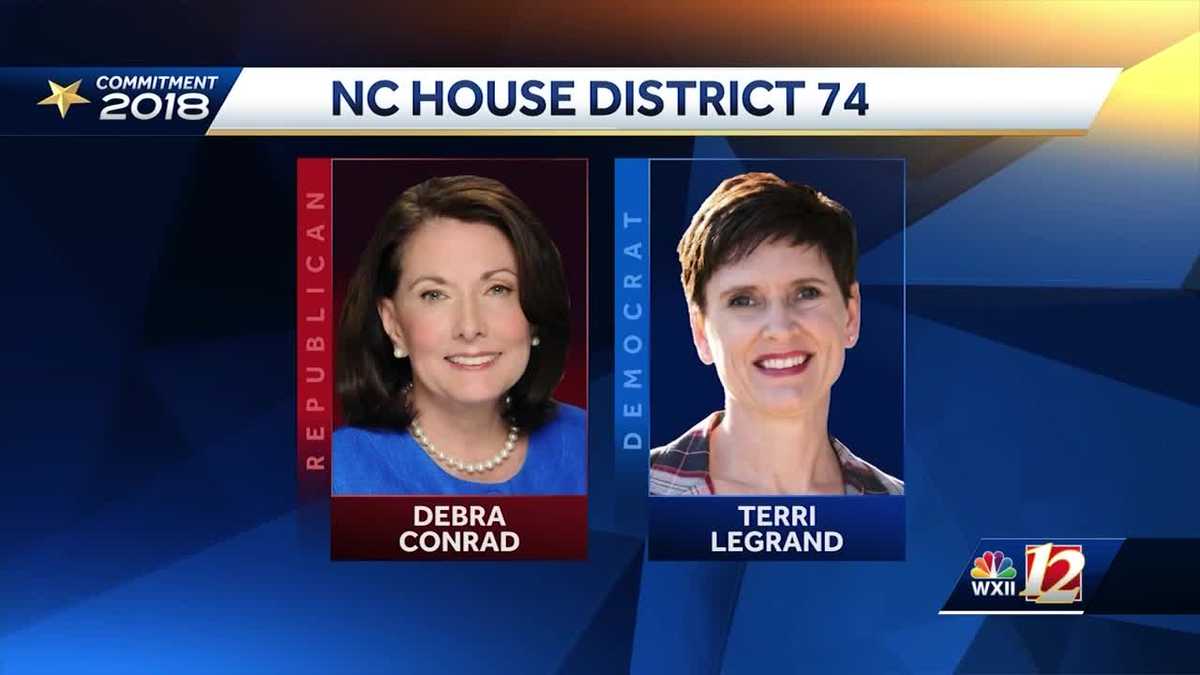 NC House dist. 74 Debra Conrad vs. Terri LeGrand.