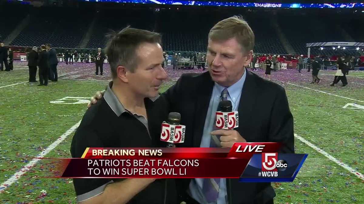 Mike Lynch pays tribute to Bob Halloran after Patriots' Super Bowl win