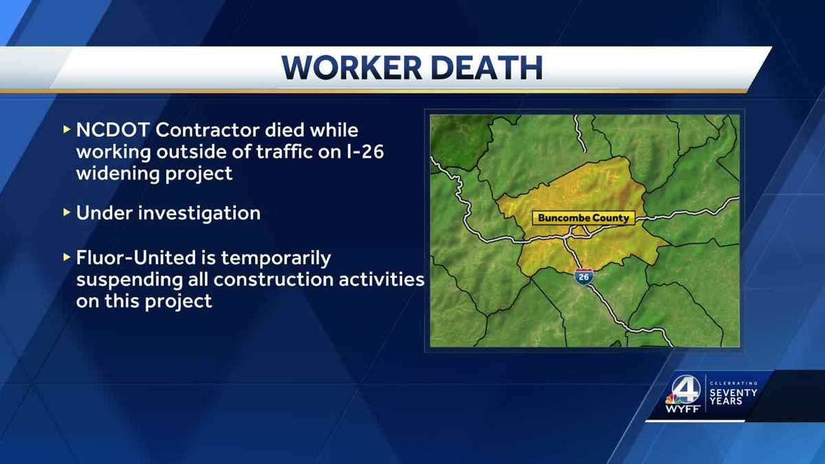 North Carolina: NCDOT contractor killed in accident