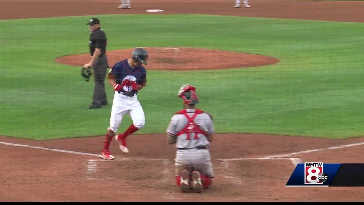 Maine Bean Suppah night at Hadlock Field