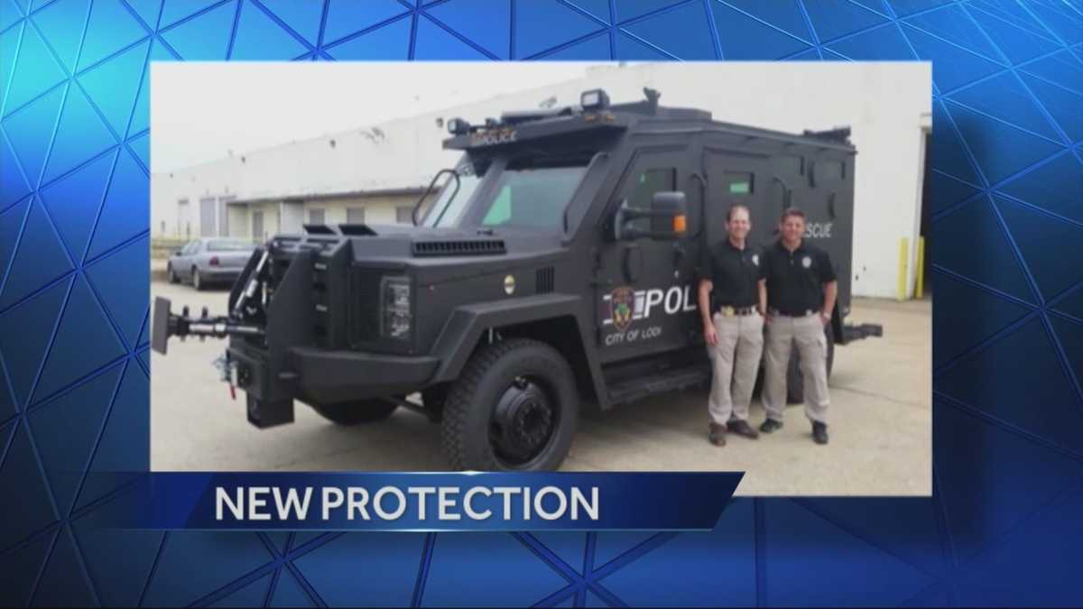 Lodi police acquire new protection vehicle