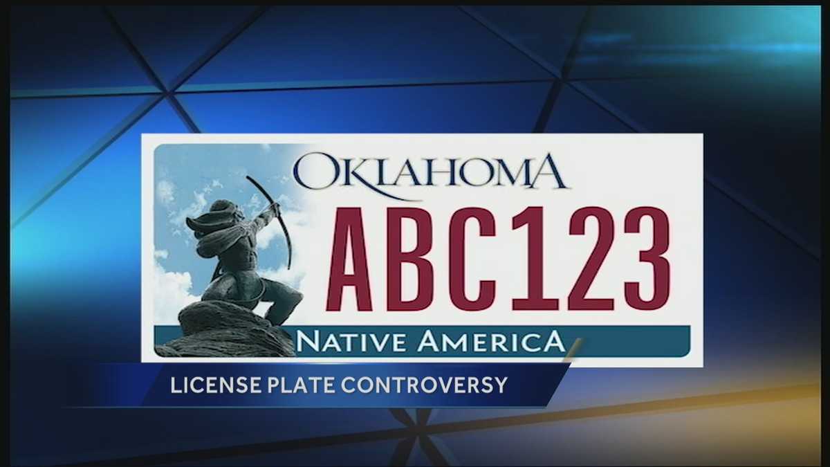 Man battles state over image on Oklahoma license plate