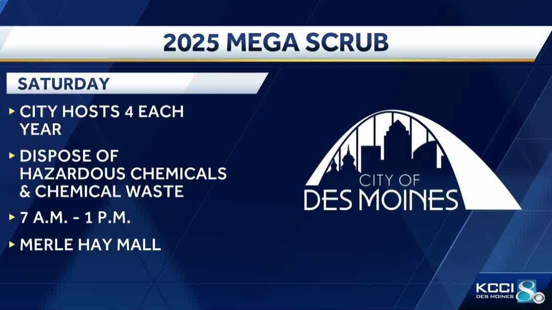 Des Moines Mega Scrub event planned this weekend