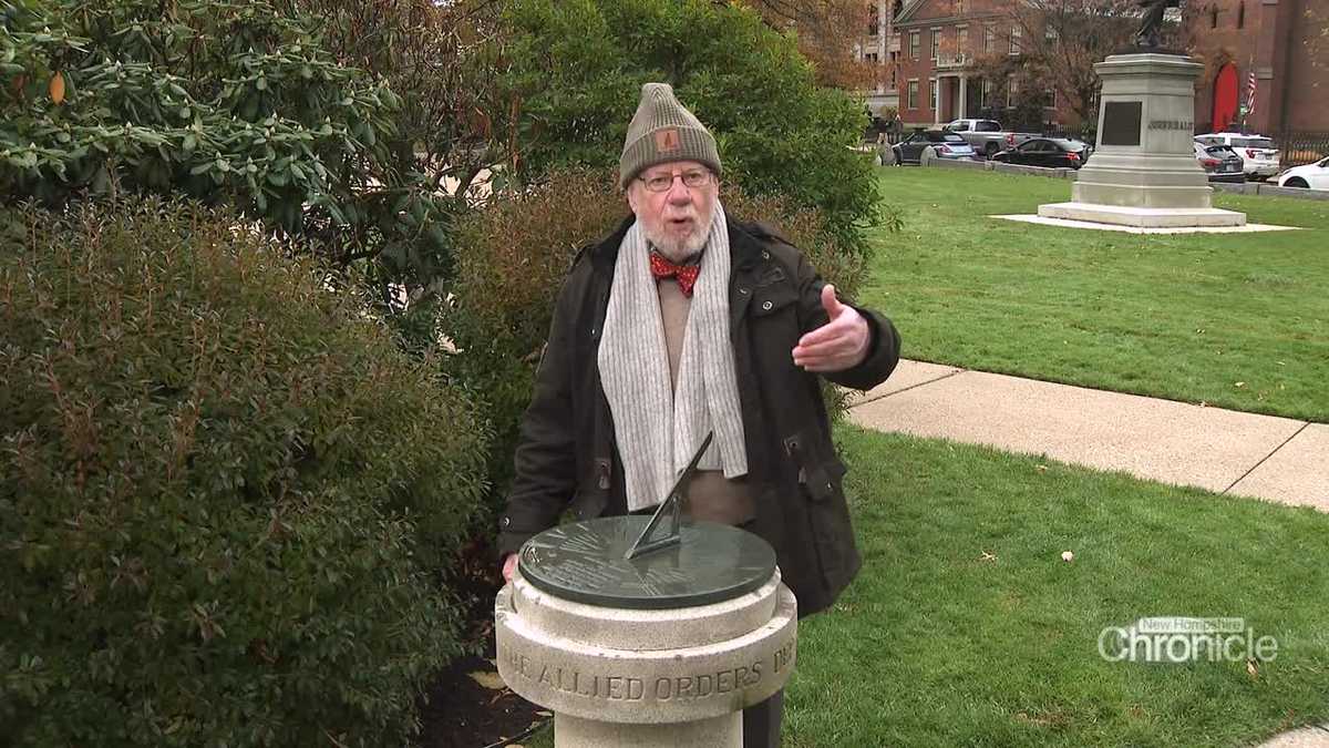 Fritz Wetherbee's New Hampshire: Sundial at the Capital
