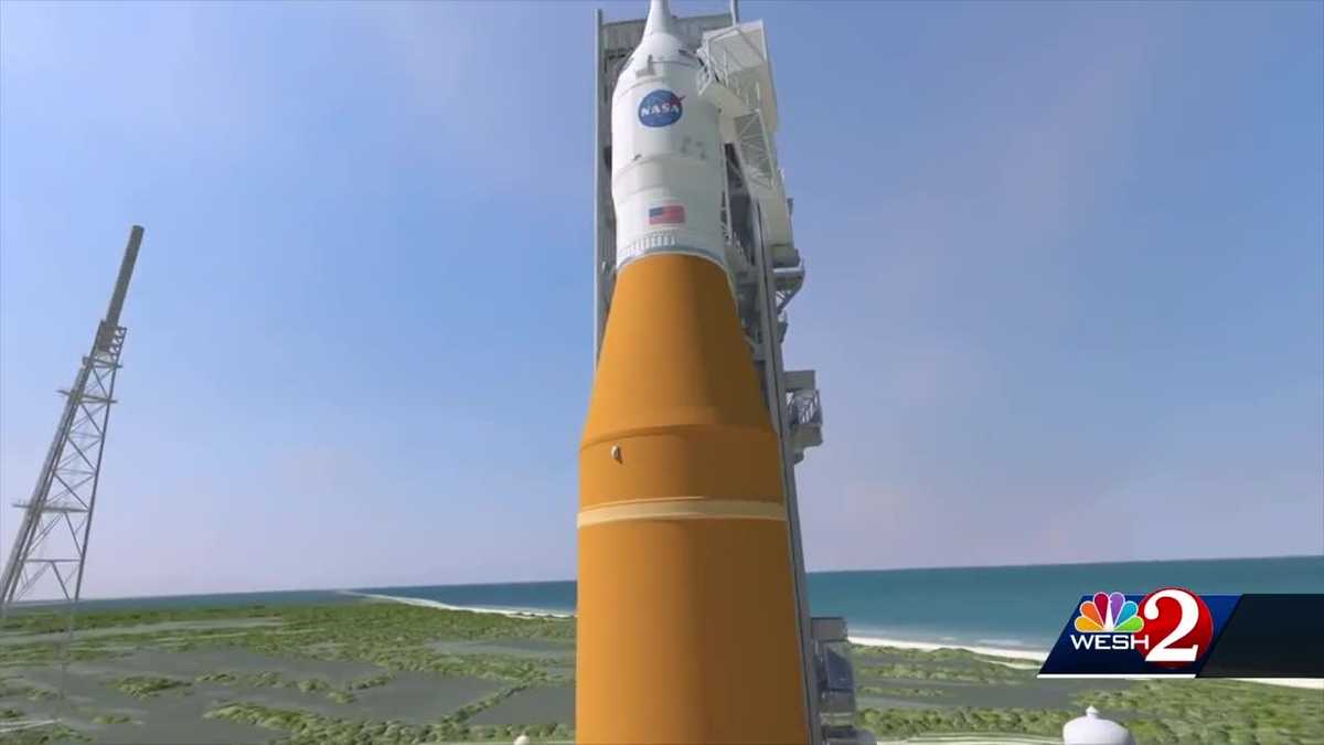 Orion spaceship appears to be ready for landing